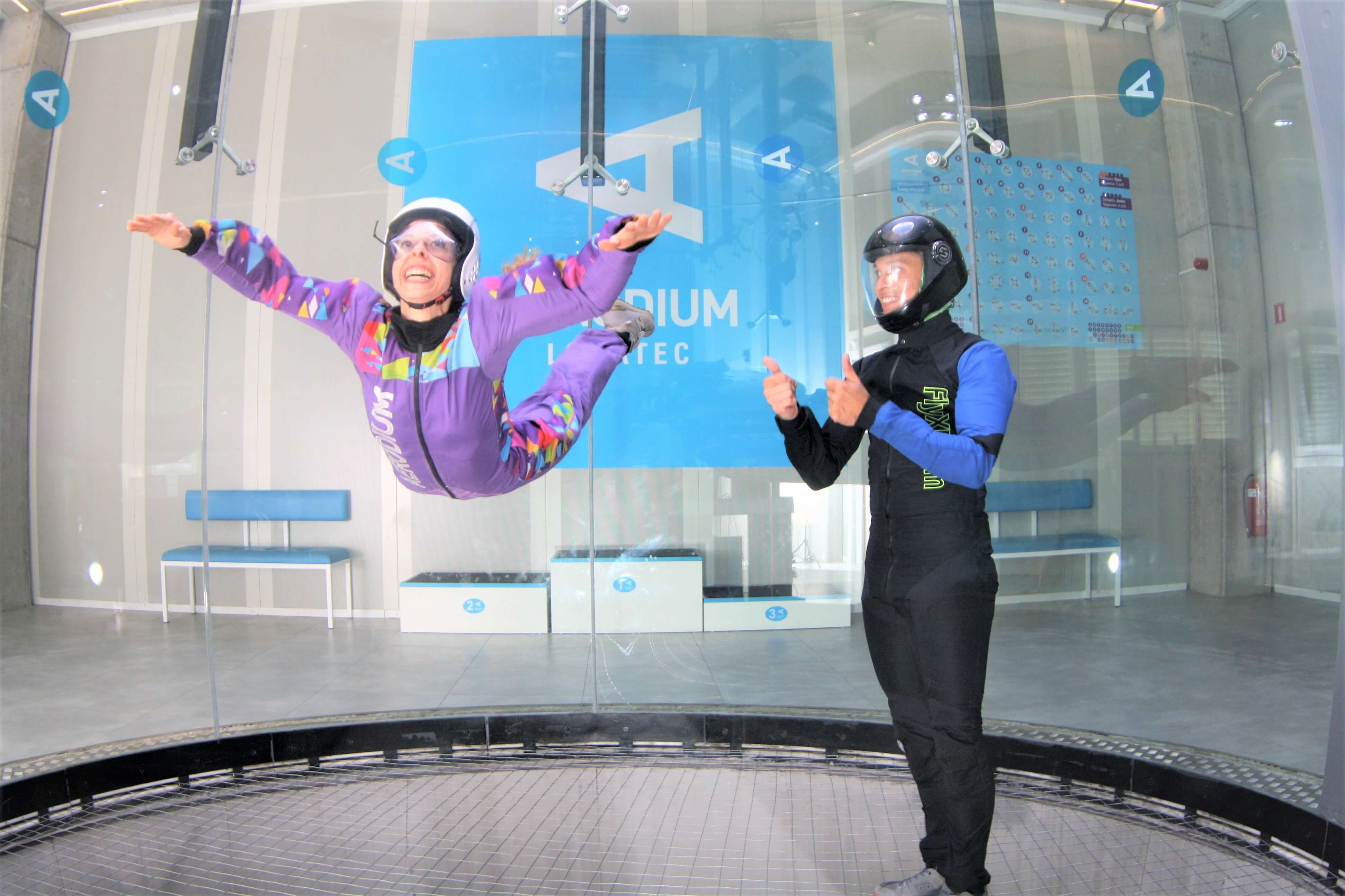 Free Flying in Wind Tunnel - Slovenia, Aerodium